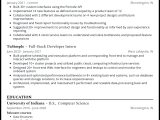 3 Entry Level Full Stack Developer Resume Examples For 2023