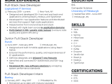 3 Java Full Stack Developer Resume Examples For 2026