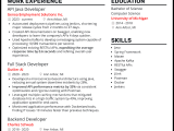 Junior Java Developer Resume