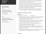 5 Python Developer Resume Examples Templates Tips