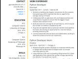 5 Python Developer Resume Examples Templates Tips