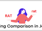 String Comparison In Java Tpoint Tech