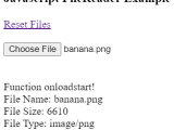 Javascript Filereader Tpoint Tech
