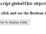Javascript Globalthis Object Tpoint Tech