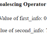 Javascript Nullish Coalescing Operator Tpoint Tech