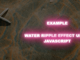 Ripple Effect Javascript Tpoint Tech