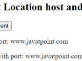 Window Location In Javascript Tpoint Tech