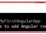 Creating Angular Project Tpoint Tech