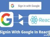 React Google Login Tpoint Tech