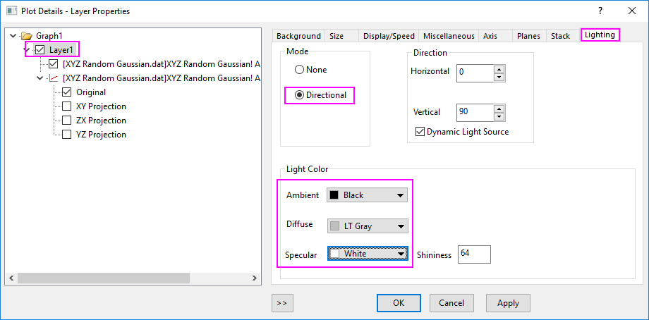 Help Online Tutorials Basic 3d Plotting