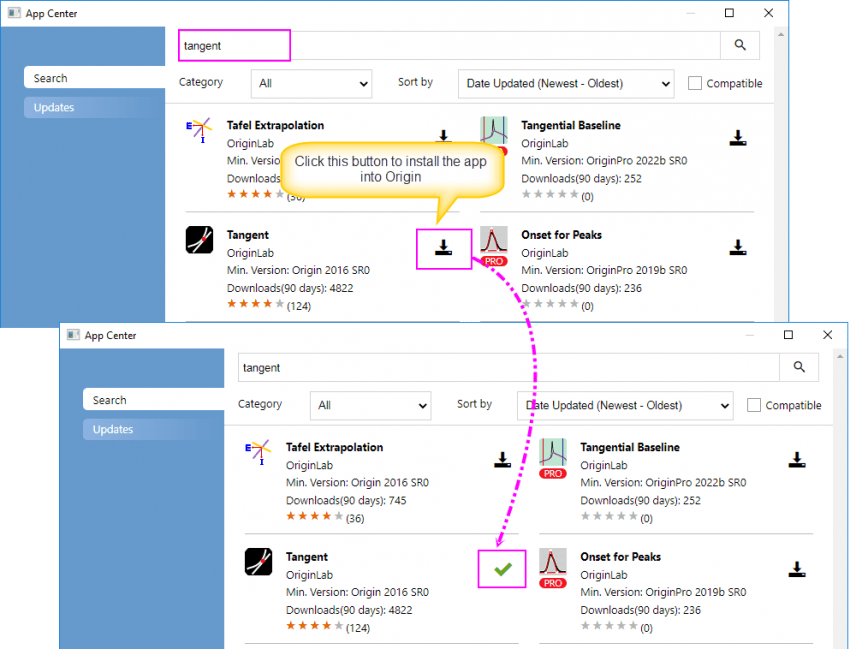 Help Online Tutorials Apps In Origin