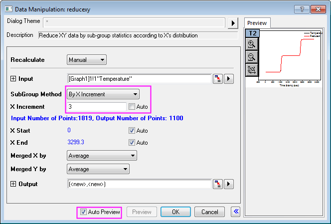 Help Online Tutorials Data Reduction