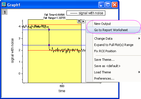 Help Online Tutorials Rise Time