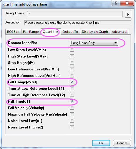 Help Online Tutorials Rise Time