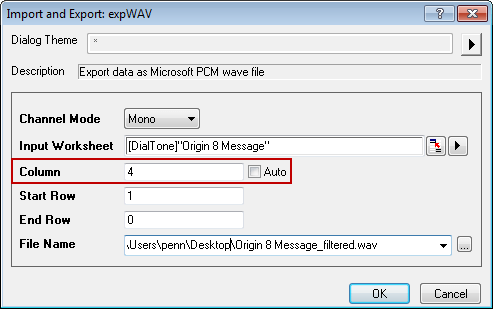 Help Online Tutorials Sound Processing
