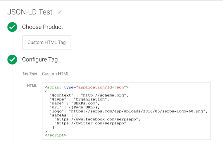 Using Google Tag Manager to Dynamically Generate Schema.org/JSON-LD Tags | Anthony hanley