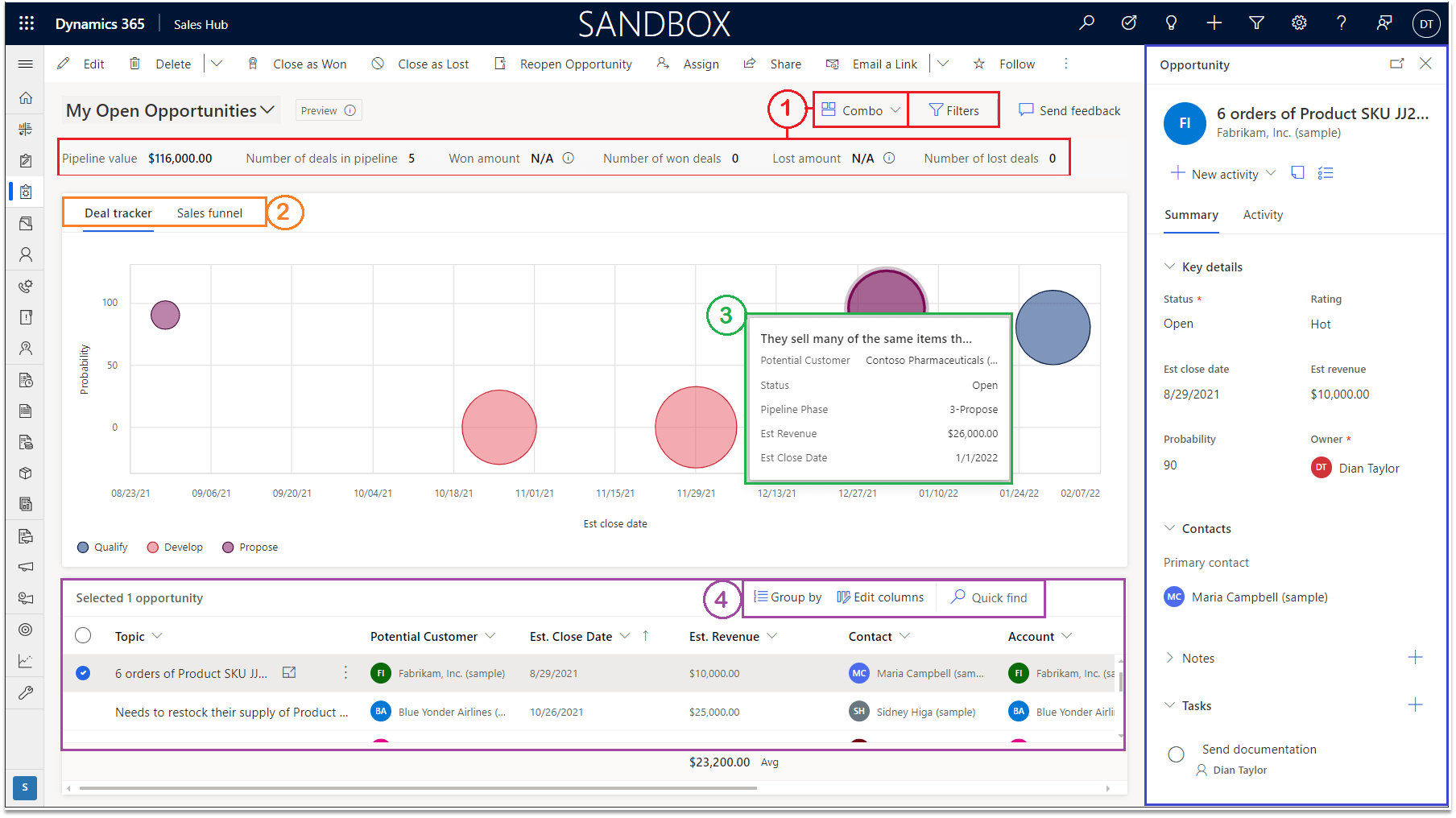 Deal Manager Workspace(preview) – Dynamics 365 Talk