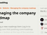 Managing The Company Roadmap Handbook Posthog