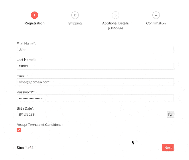 Telerik UI Blazor—Assistant, Stepper, StackLayout, GridLayout