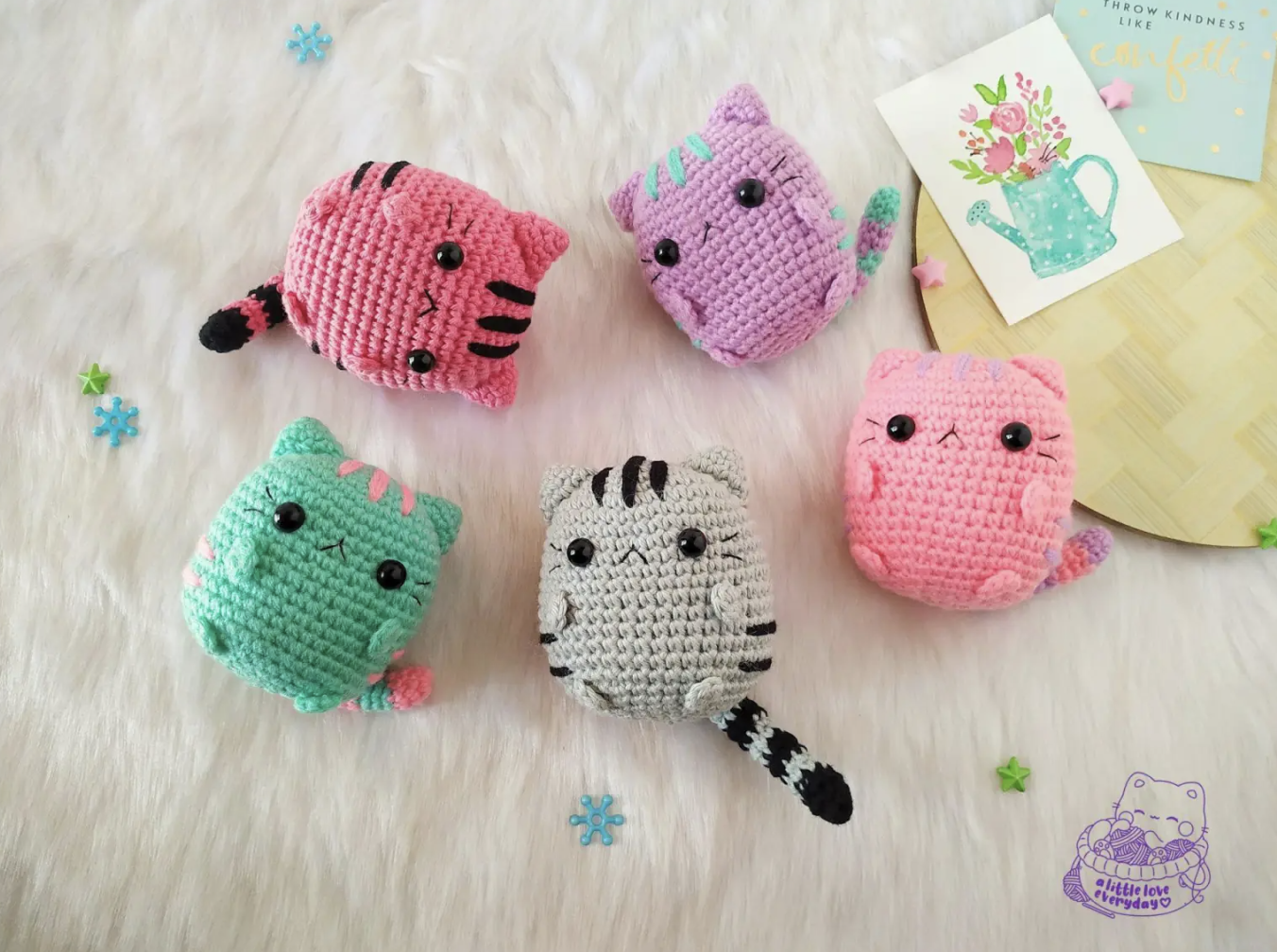 50+ Purr-fect Crochet Cat Patterns - Dabbles & Babbles