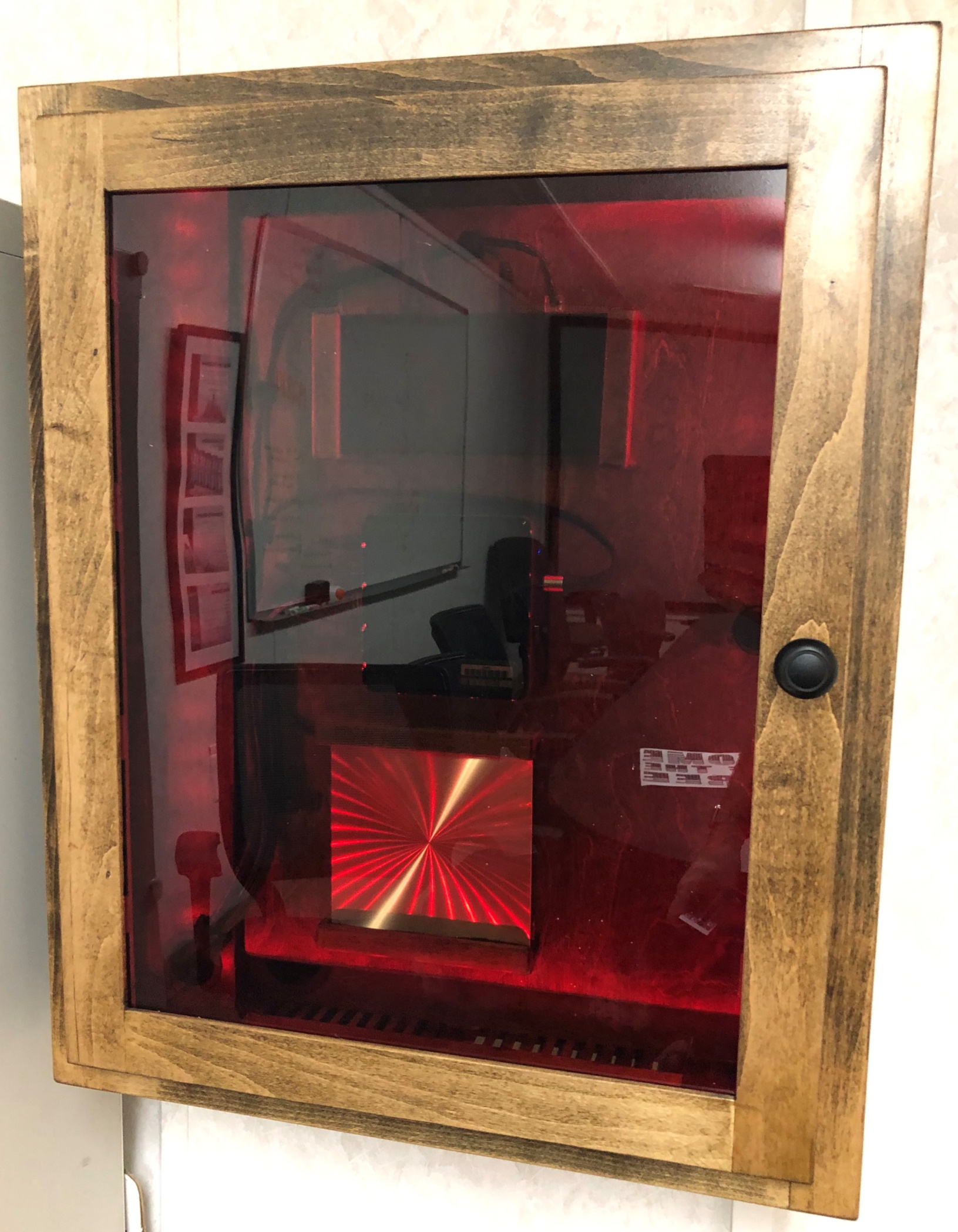 Nucor - Audio/Visual Cabinet - Dabear Workshop