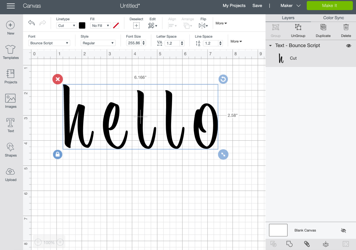 How to Connect Cursive Letters on Cricut - Daily Dose of DIY