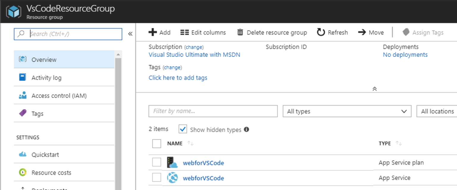 Deploy Azure Web Apps from Visual Studio Code using Azure Cloud Shell - Daily .NET Tips