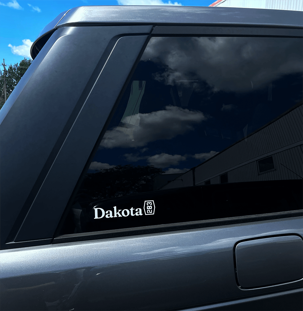 Dakota 283 Vinyl Decal 2-Pack - Dakota 283