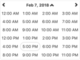Angular Bootstrap Date Time Picker