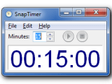 Snaptimer Free Windows Countdown Timer
