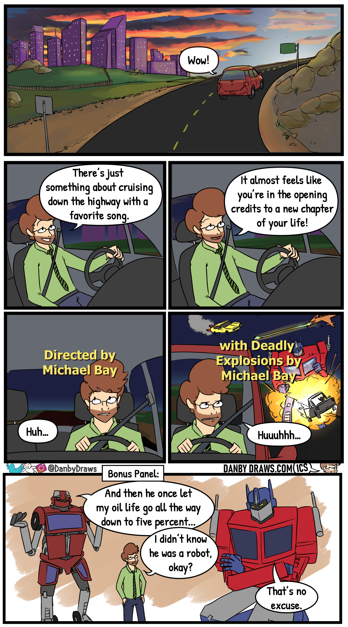 Transformation - Danby Draws Comics