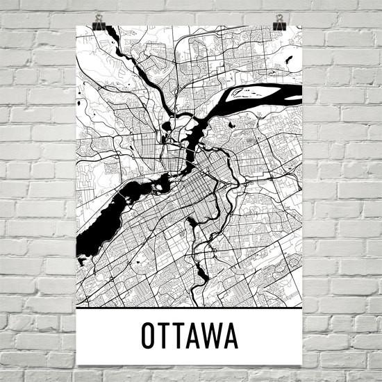 Modern Map Art - Daniela Pluviati Staging & Design