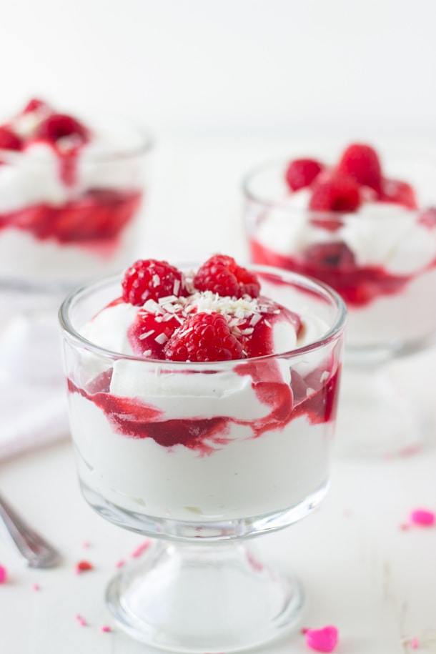 Raspberry Ripple & White Chocolate Mousse - Foodie Hub | Daniel Diver