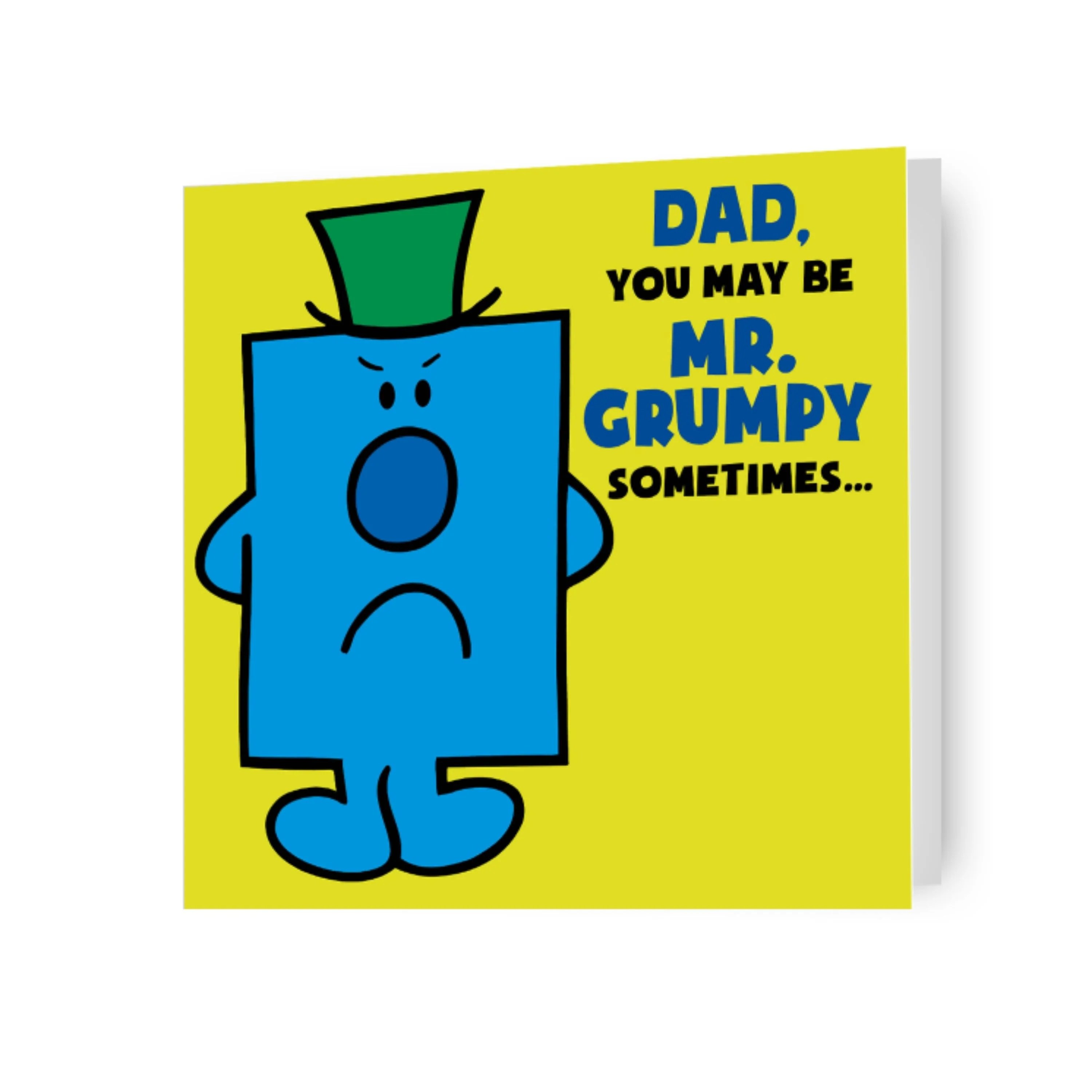 Mr Men Little Miss Mr Grumpy Father S Day Card Danilo Promotions