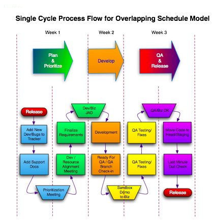 The Overlapping Schedule Process for Maintenance and Enhancement of ...