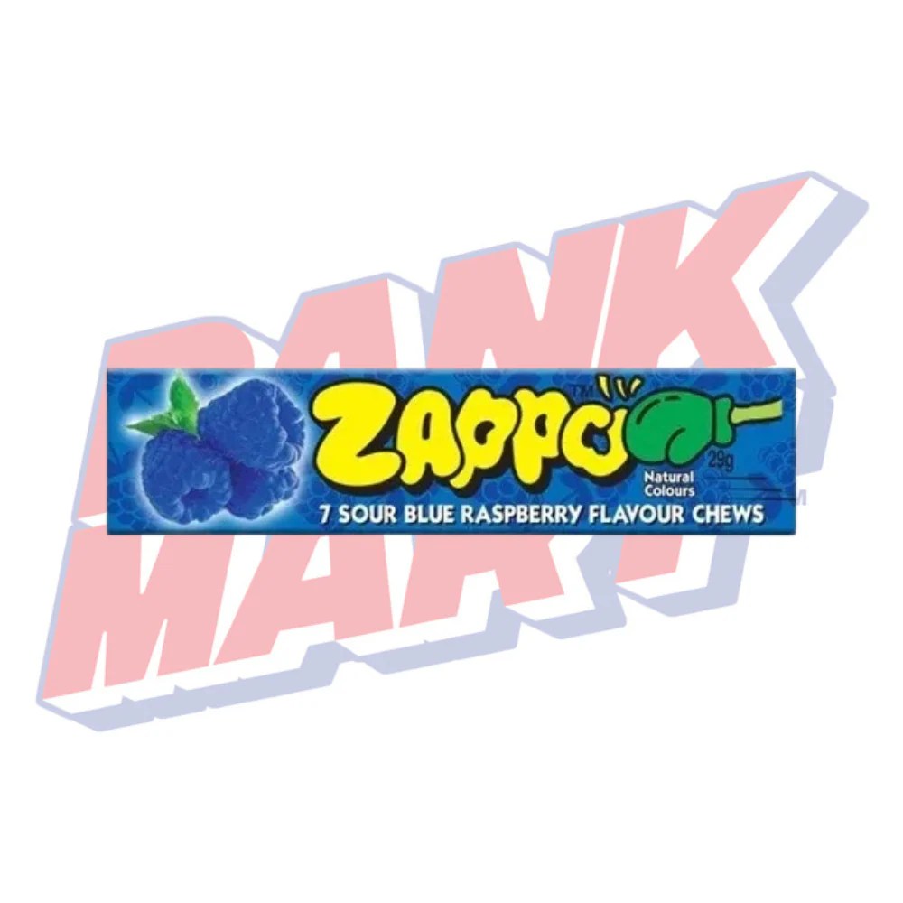Zappo Sour Blue Raspberry 1oz Dank Mart