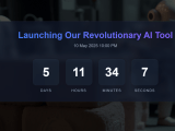 Countdown Timer Using Html Css Javascript Dark Css