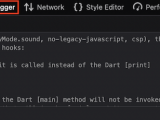 Debugging Dart Web Apps