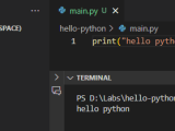 A 1 Python Hello World Dasar Pemrograman Python
