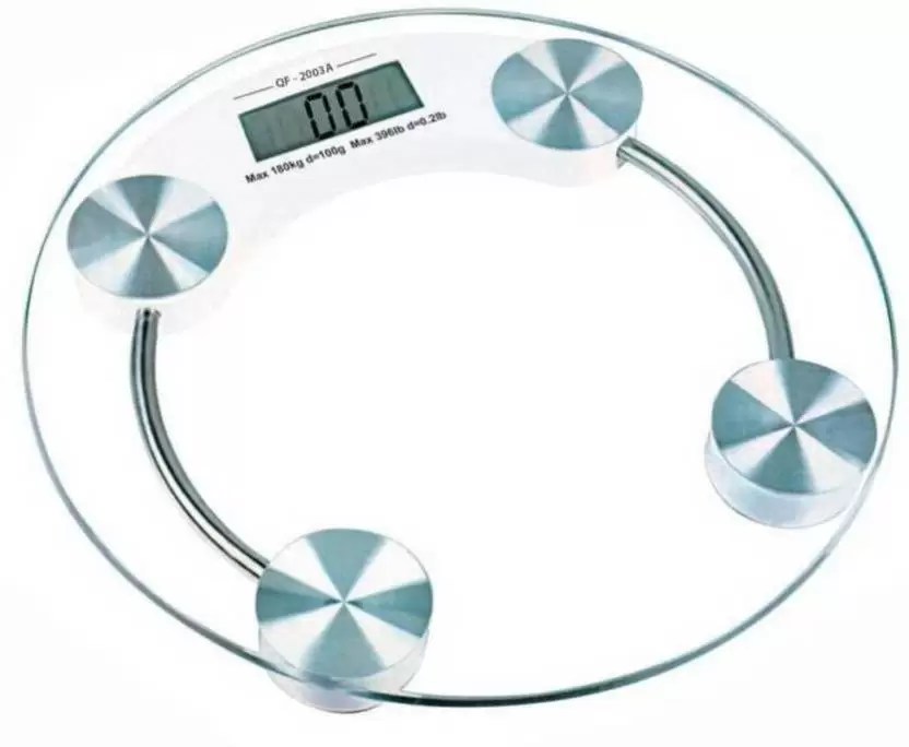 Personal Weight Machine Glass 180 Kg Weighing Scale | Dash India