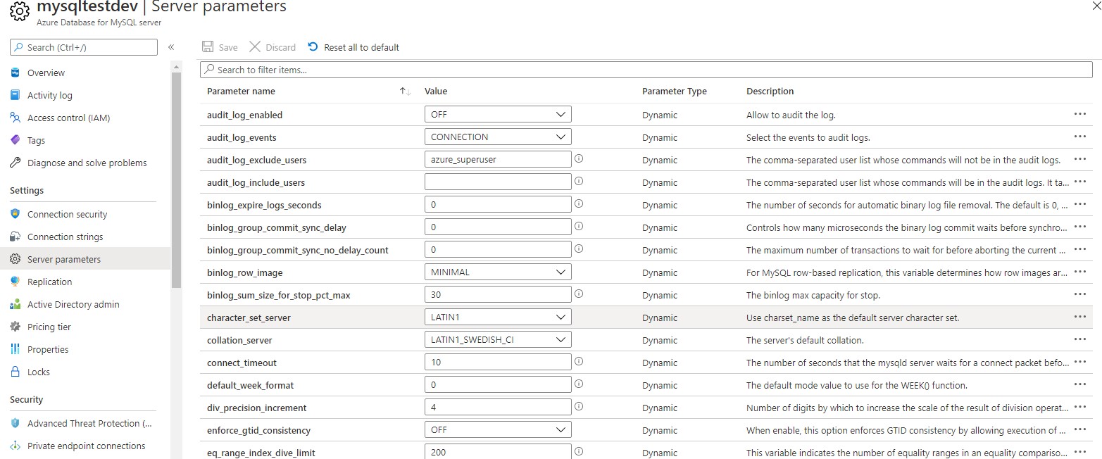 MySQL in Azure | dasini.net - Diary of a MySQL expert