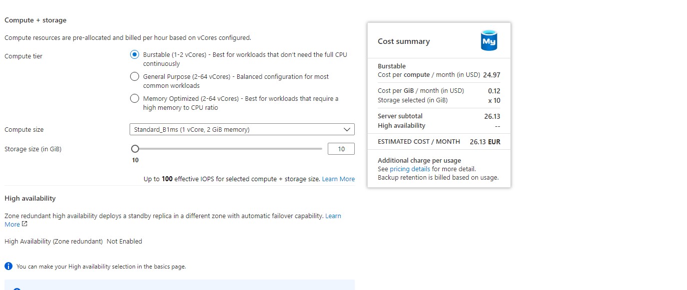 MySQL in Azure | dasini.net - Diary of a MySQL expert