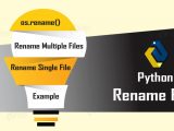 How Python Rename File Single Multiple Files With Example Dataflair