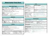 Python Oop Cheat Sheet Download Printable Pdf Templateroller