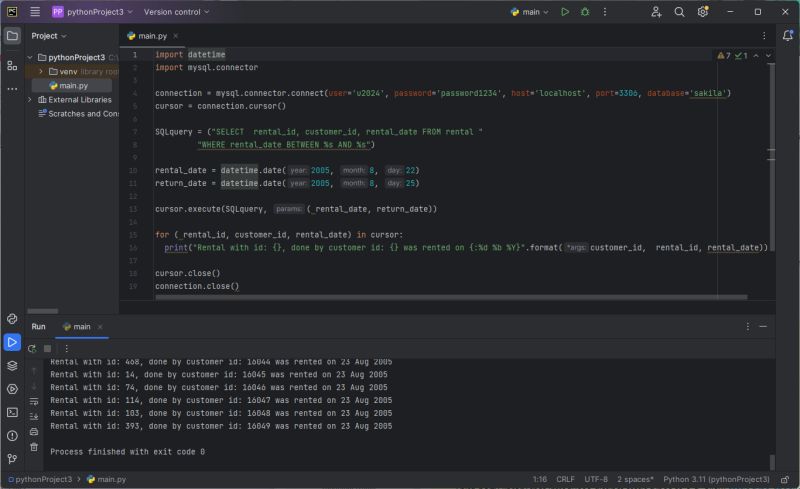 Fetching Data From Database 8 Select Data Python Mysql Tutorials - Landscape Design Collection - Desktop Quality