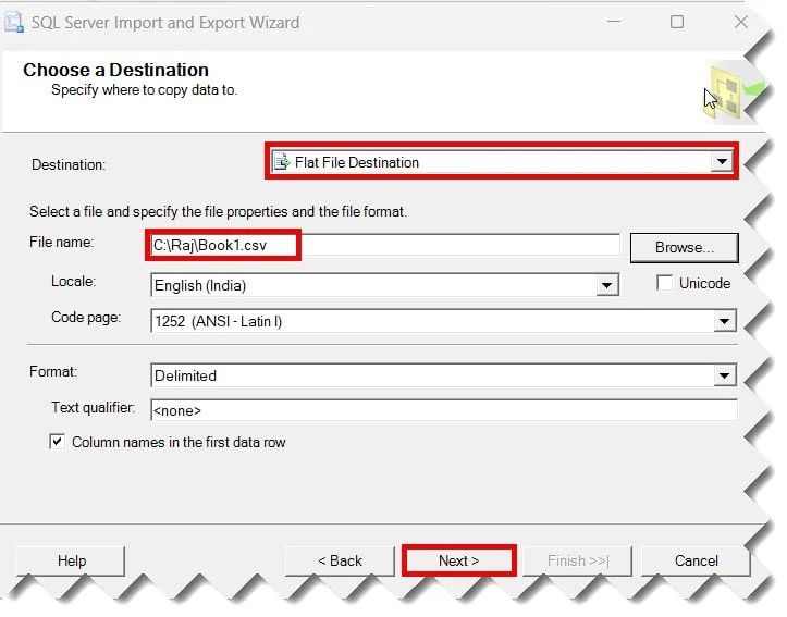 How to Export SQL Server Table to CSV - DataBaseBlogs.com