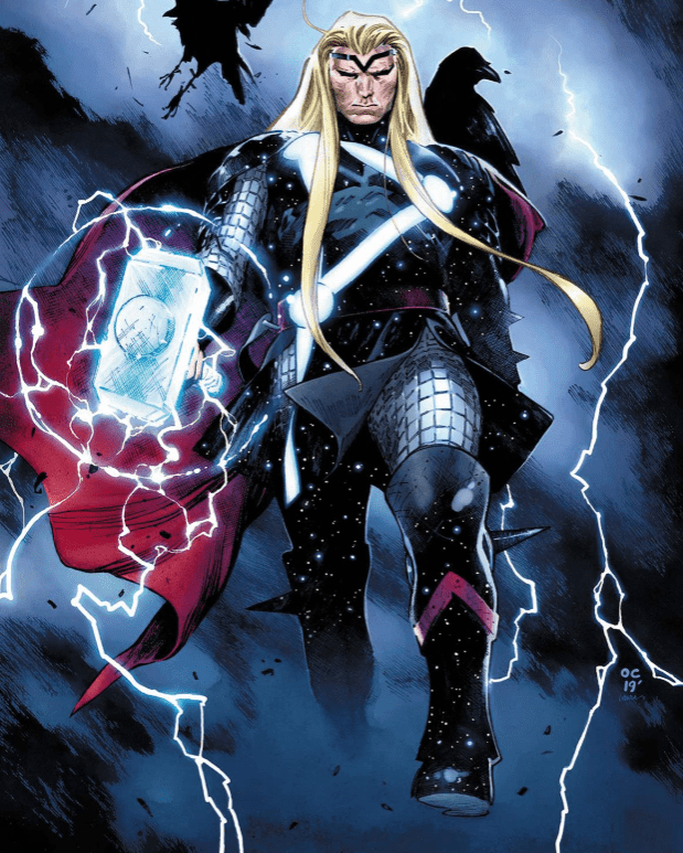 Metropolis Battles: Thor vs Void Sentry - Database Comics