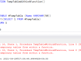 How To Create Temp Table In Sql Server Databasefaqs