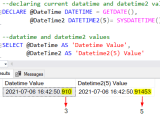 Sql Server Datetime Vs Datetime2 Databasefaqs