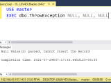 Try Catch In Sql Server Stored Procedure With Examples Databasefaqs